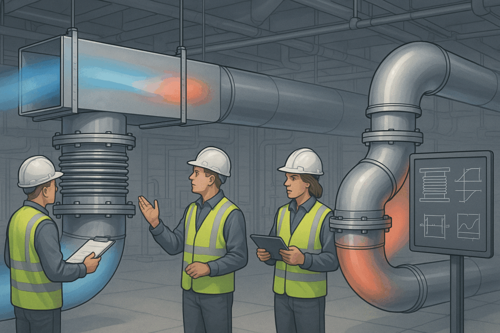 Choosing Rectangular vs. Round Ductwork Expansion Joints-Zepco LLC